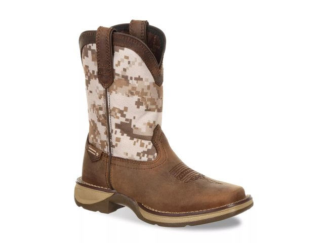 Durango Lil' Rebel Desert Camo Cowboy Boot - Kids' - Free Shipping | DSW
