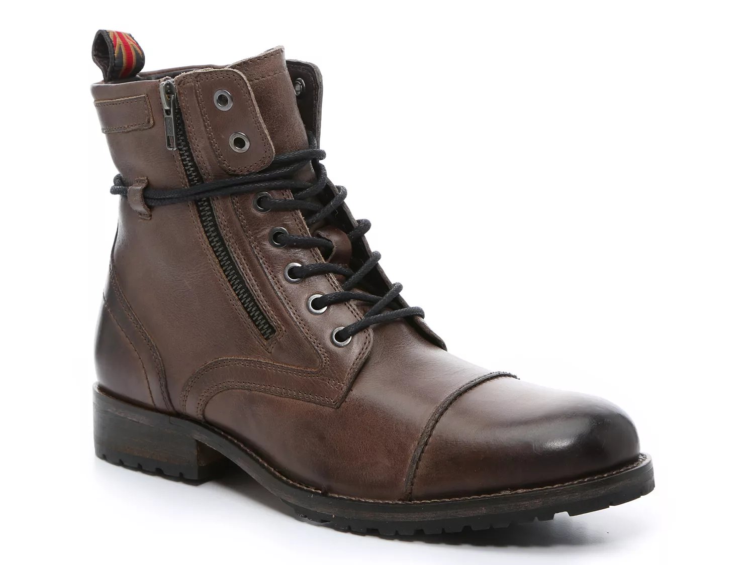 Rustic Asphalt Pick Up Cap Toe Boot - Free Shipping | DSW
