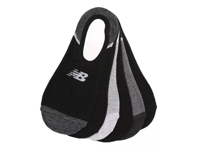 New Balance Ultra Men's No Show Socks - 6 Pack - Free Shipping | DSW