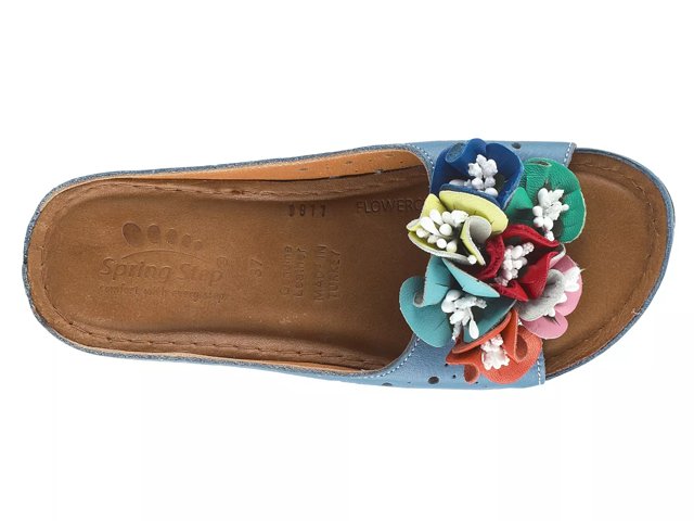 Spring Step Flowerchild Wedge Sandal - Free Shipping | DSW