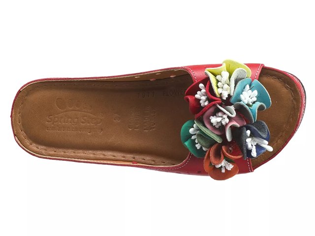 Spring Step Flowerchild Wedge Sandal - Free Shipping | DSW