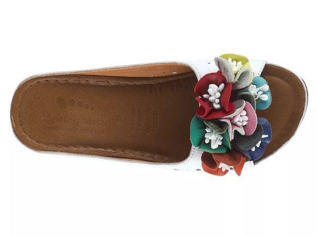 Spring Step Flowerchild Wedge Sandal - Free Shipping | DSW