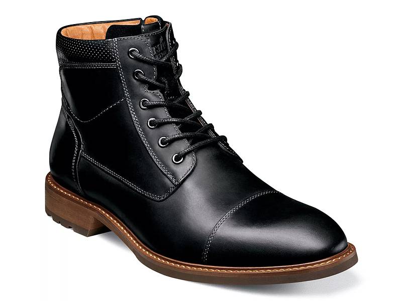 Rustic Asphalt Pick Up Cap Toe Boot - Free Shipping | DSW
