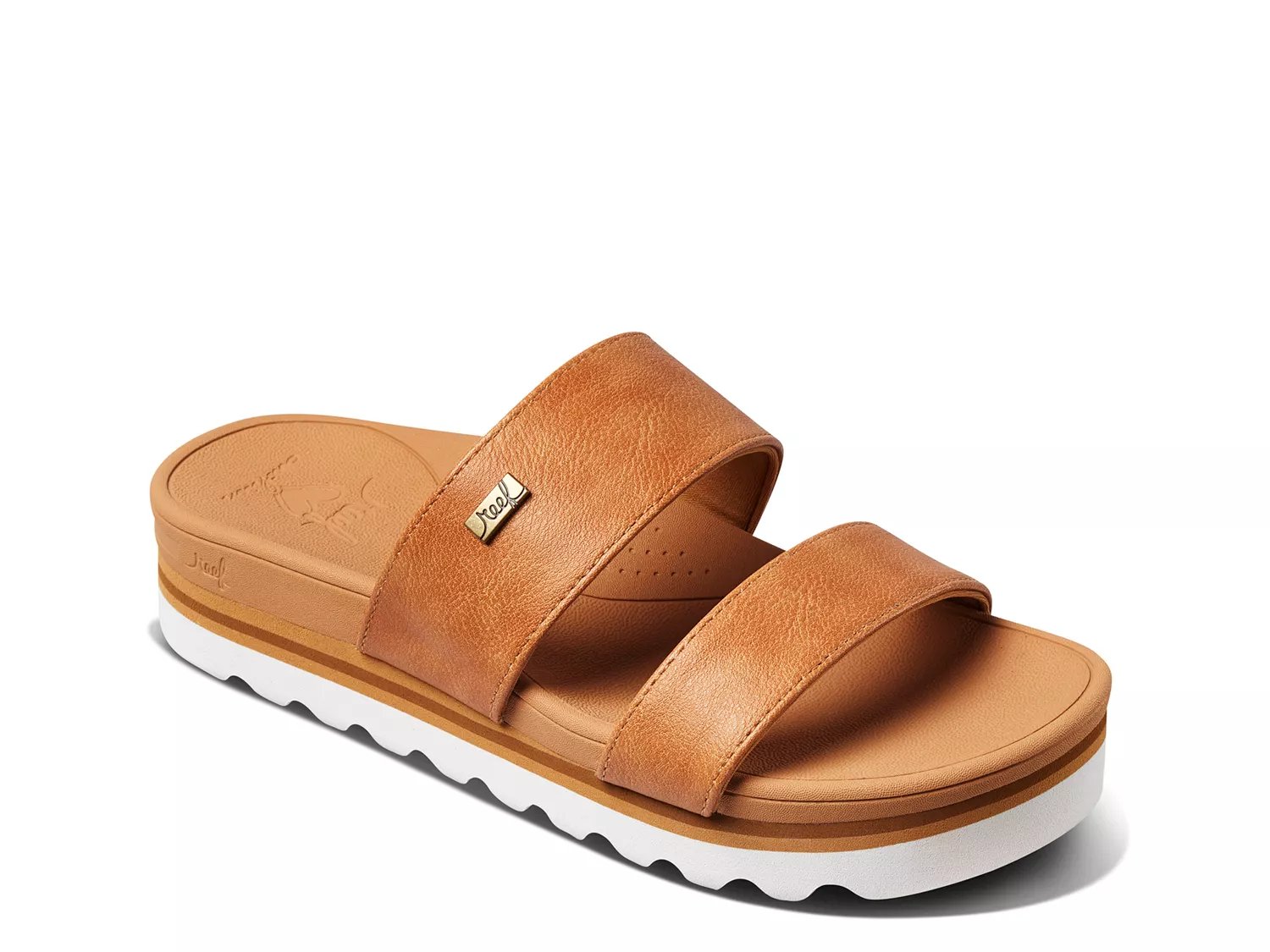 Reef Banded Horizon Slide Sandal - Free Shipping | DSW