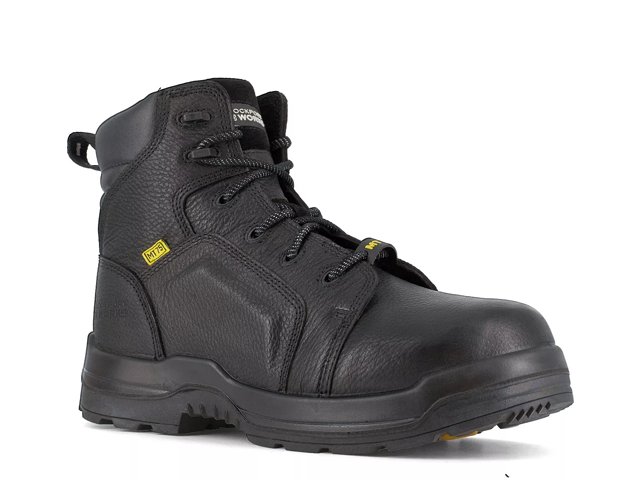 Rockport Works More Energy Composite Toe Work Boot - Free Shipping | DSW