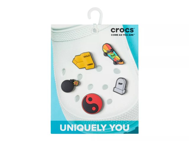 Crocs Sk8r Boi Jibbitz Set - 5 Pack - Free Shipping | DSW