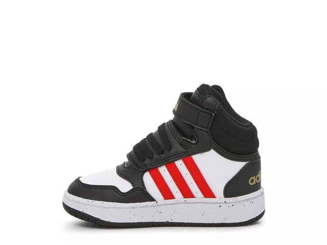 adidas Hoops 3 Mid Basketball Shoe - Kids' - Free Shipping | DSW
