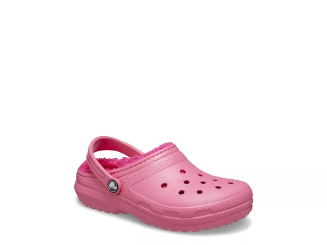 Crocs Classic Lined Clog - Kids' - Free Shipping | DSW