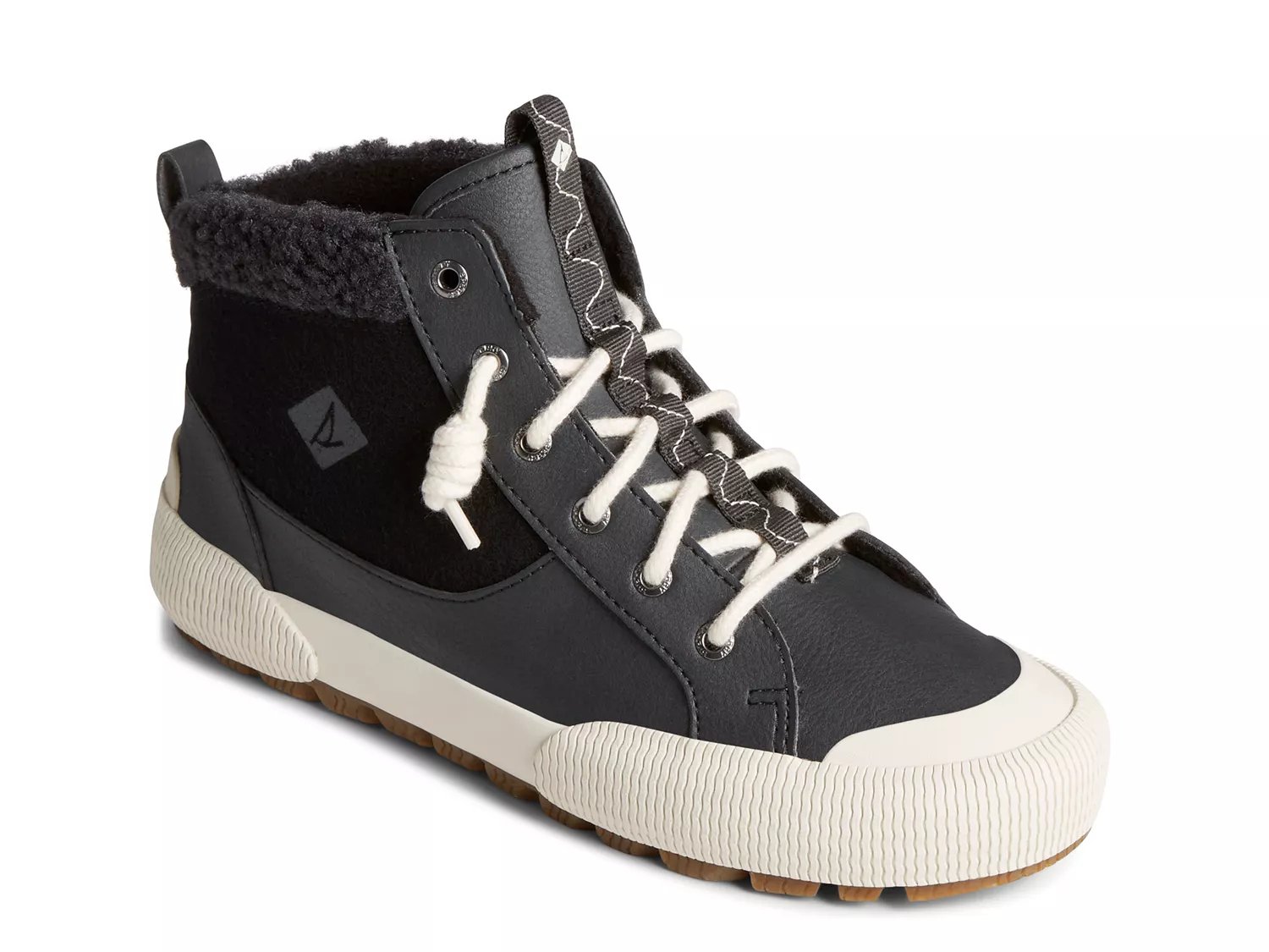 Sperry Pier Wave Storm Tumbled Sneaker Bootie - Free Shipping | DSW
