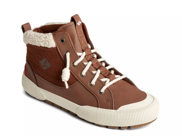 Sperry Pier Wave Storm Tumbled Sneaker Bootie - Free Shipping | DSW