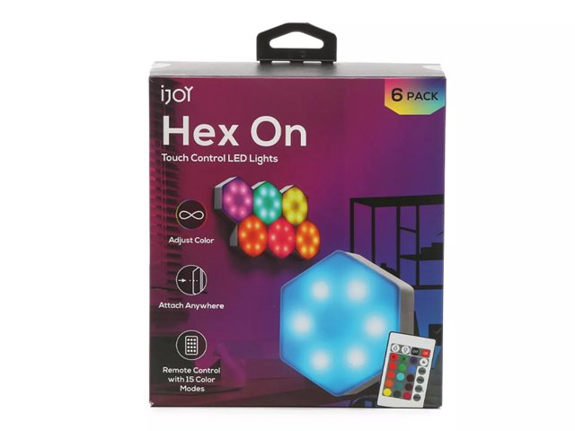 Ijoy Hex On Touch Control Led Lights 6 Pack Free Shipping Dsw