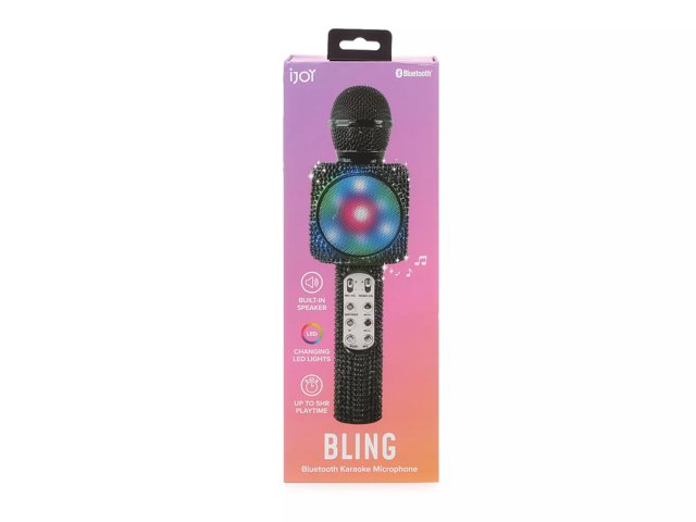 iJoy Studded Bling Karaoke Microphone - Free Shipping | DSW