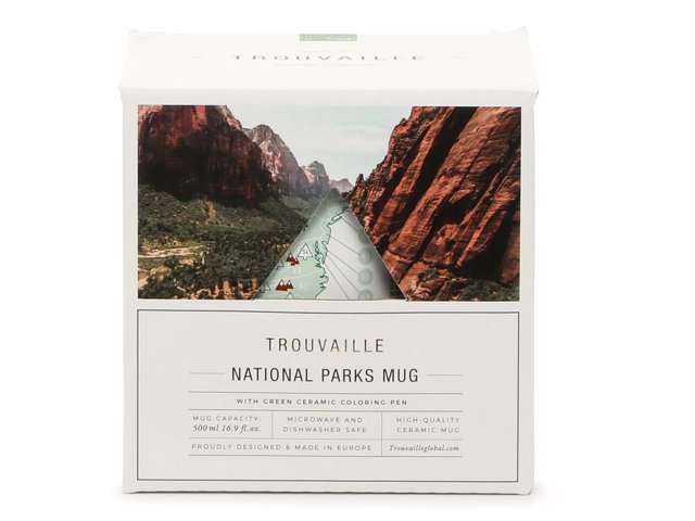 TROUVAILLE National Parks Coffee Mug & Brush Pen - Free Shipping | DSW