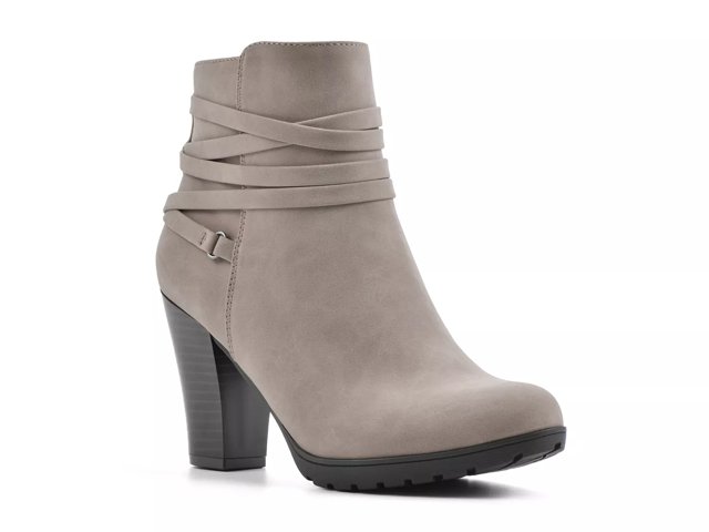 White Mountain Spade Wide Bootie - Free Shipping | DSW