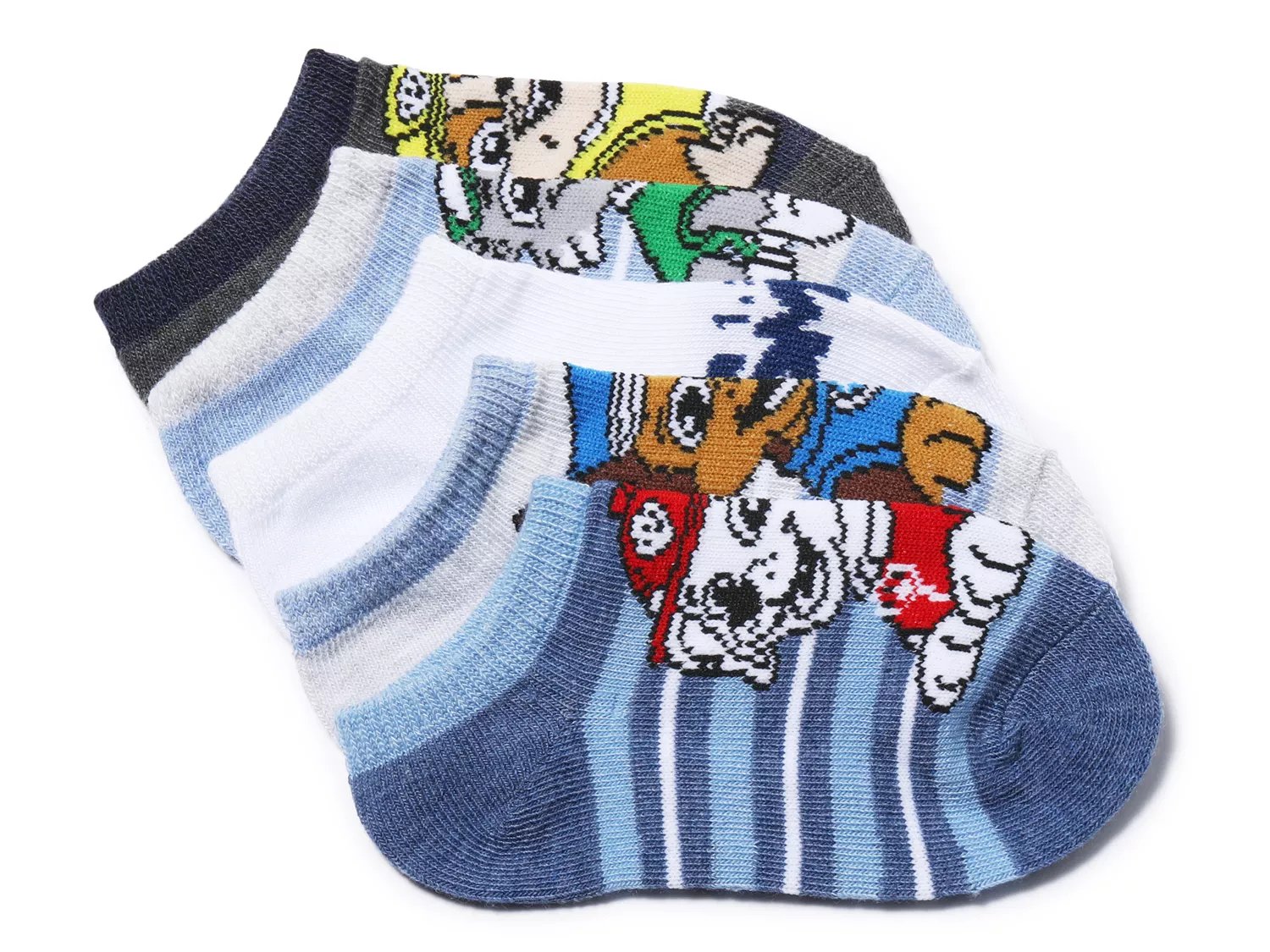 High Point Design Paw Patrol Kids' No Show Socks - 5 Pack - Free ...
