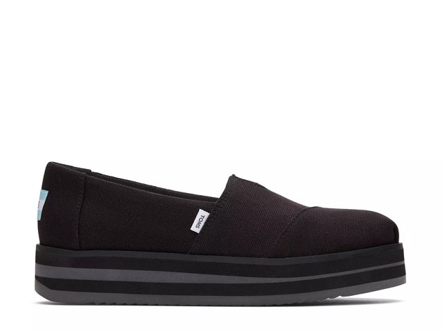 TOMS Alp Midform Platform Slip-On - Women's - Free Shipping | DSW