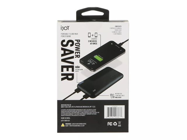 Ijoy Saver Power Bank Free Shipping Dsw