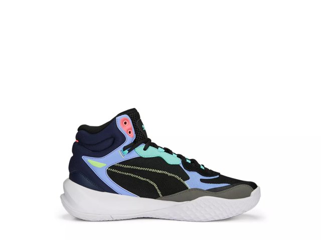 Puma Playmaker Pro Mid Sneaker- Kids' - Free Shipping | DSW