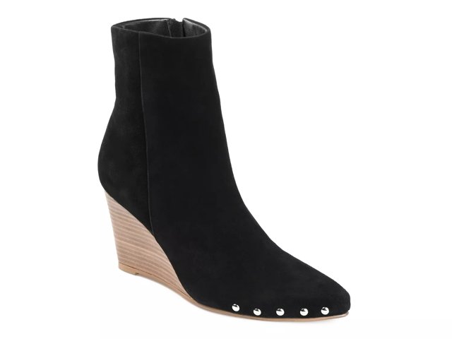 Journee Signature Reeya Wedge Bootie - Free Shipping | DSW