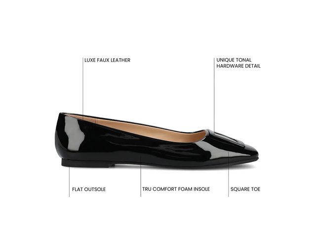 Journee Zimia Ballet Flat - Free Shipping | DSW