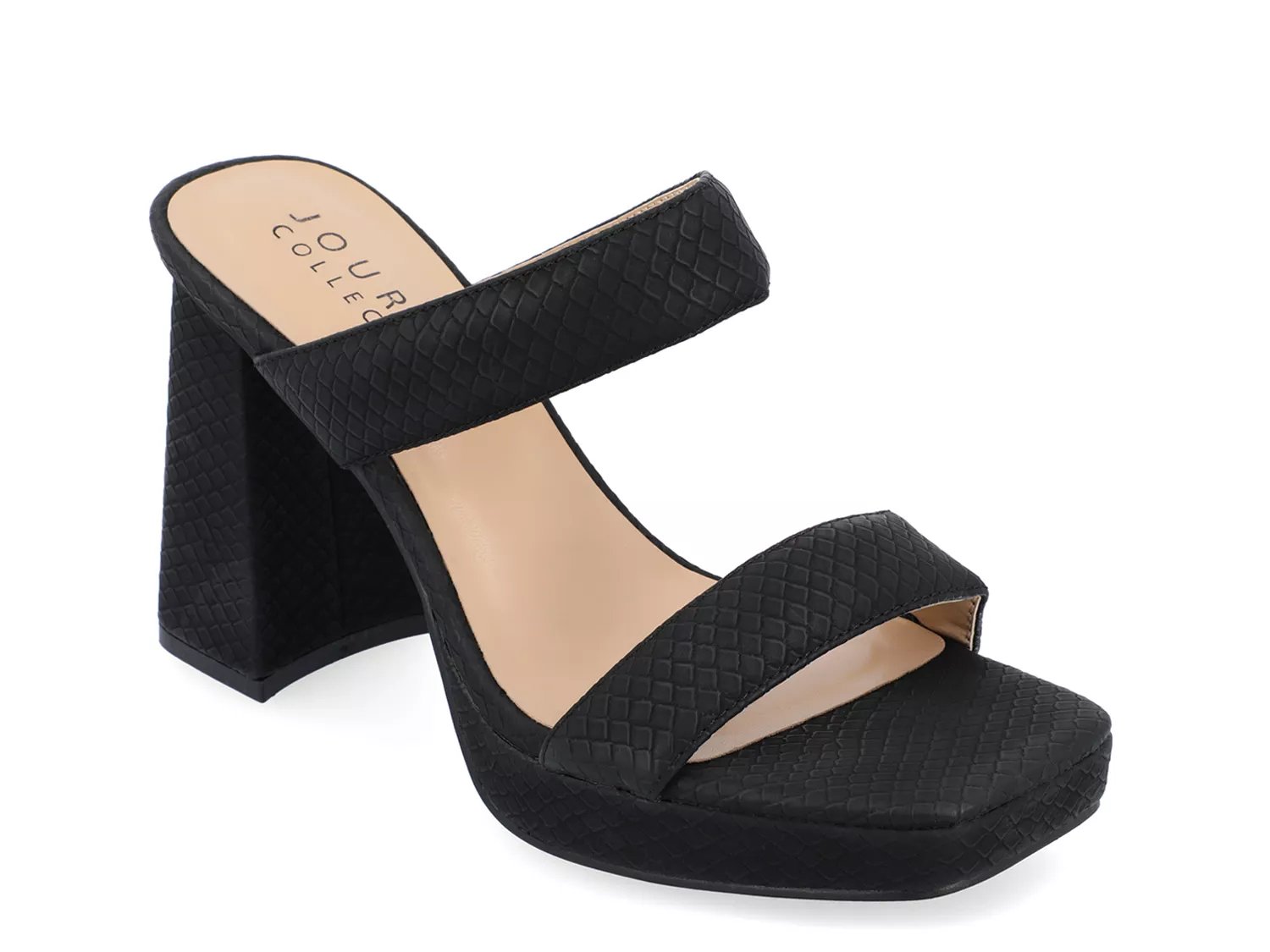 Journee Collection Jaell Platform Sandal - Free Shipping | DSW