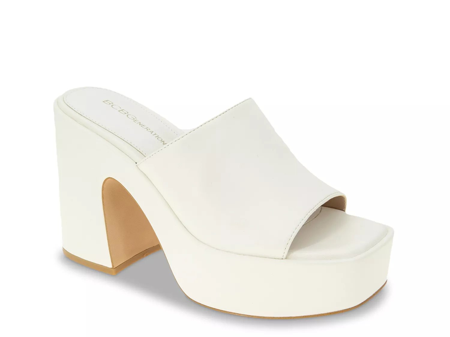 BCBGeneration Swoop Platform Sandal - Free Shipping | DSW