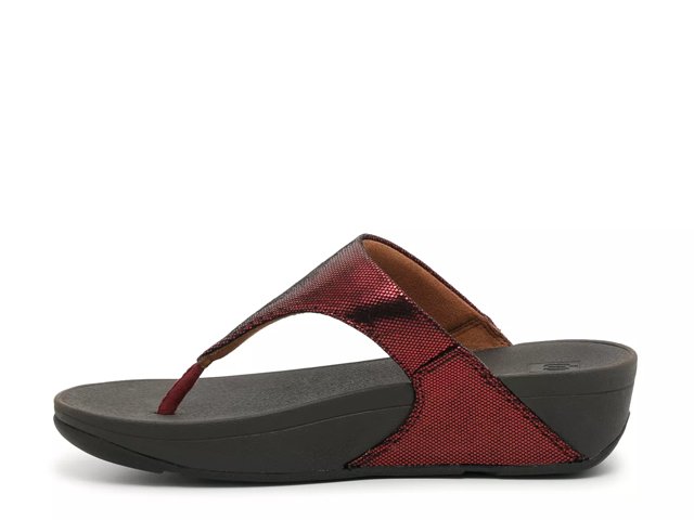 FitFlop Lulu Lustra Wedge Sandal - Free Shipping | DSW