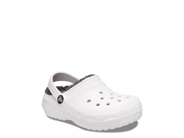 Crocs Classic Lined Clog - Kids' - Free Shipping | DSW