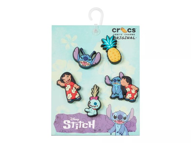 Crocs Disney Lilo & Stitch Jibbitz Set - 5 Pack - Free Shipping | DSW