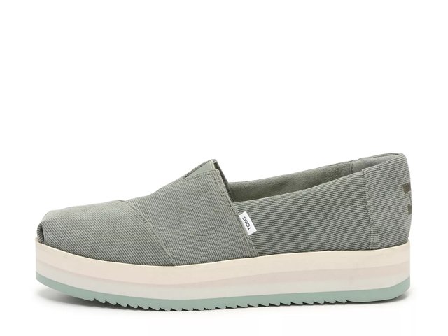 TOMS Alp Midform Platform Slip-On - Women's - Free Shipping | DSW