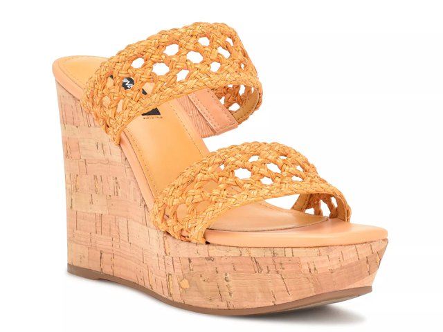 Nine West Kalani Wedge Sandal - Free Shipping | DSW