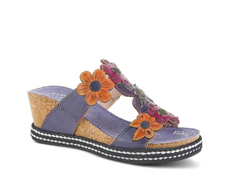 L'Artiste by Spring Step Alannah Wedge Sandal - Free Shipping | DSW