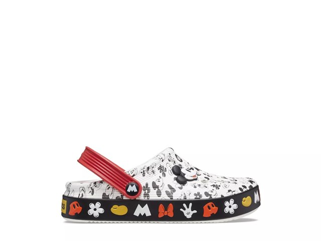Crocs Mickey Off Court Clog - Kids' - Free Shipping | DSW
