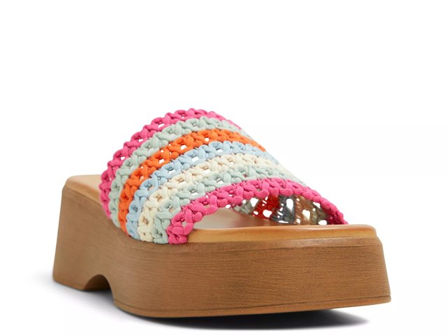 Aldo Yassu Wedge Sandal - Free Shipping | DSW