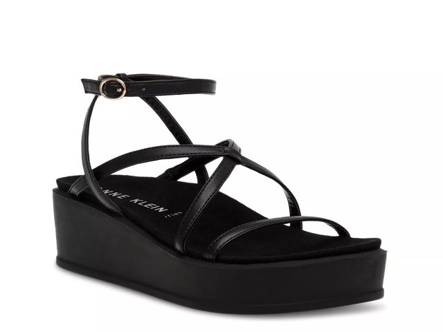 Anne Klein Verano Wedge Sandal - Free Shipping | DSW
