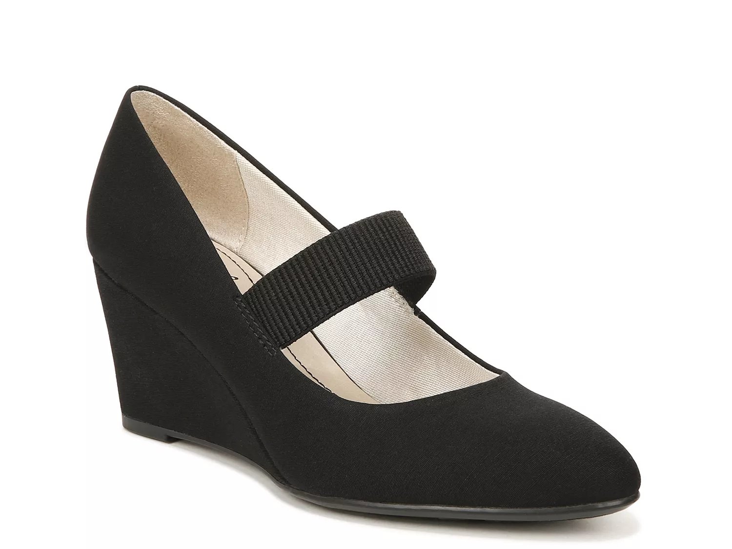 LifeStride Gio Mary Jane Wedge Pump - Free Shipping | DSW
