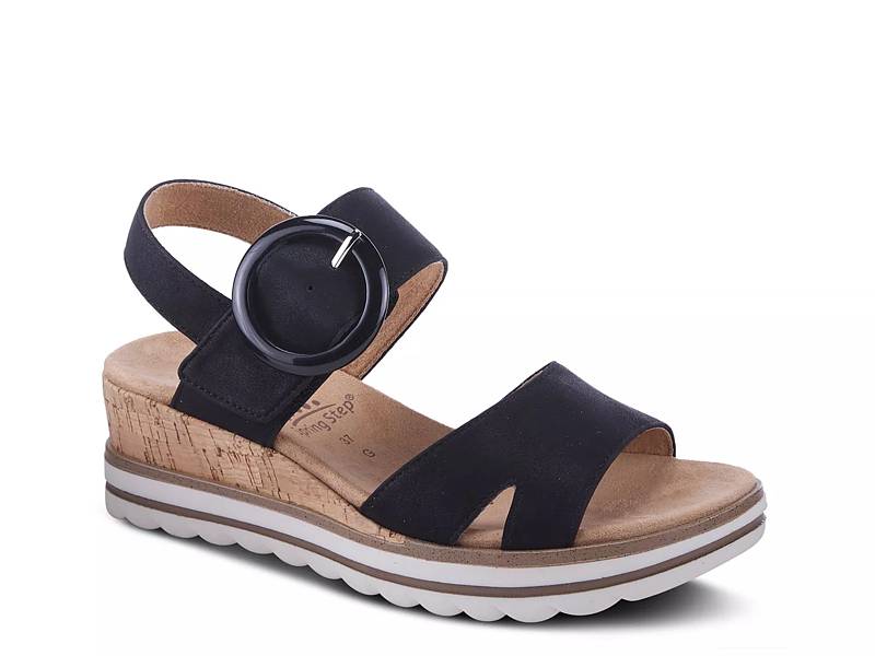 Spring Step Fusa Wedge Sandal - Free Shipping | DSW