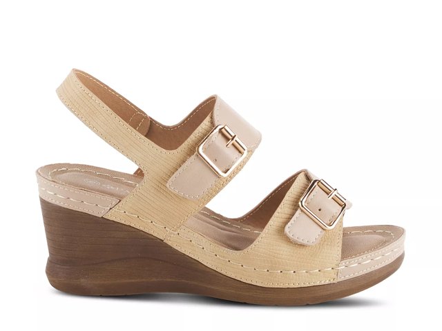 Patrizia Tavlin Wedge Sandal - Free Shipping | DSW