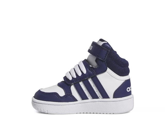 adidas Hoops 3 Mid Basketball Shoe - Kids' - Free Shipping | DSW