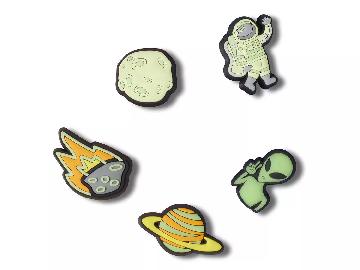 Crocs Space Jibbitz Set - 5 Pack - Free Shipping | DSW