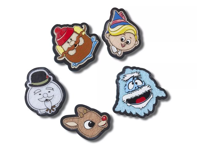 Crocs Rudolph the Red-Nosed Reindeer Jibbitz Set - 5 Pack - Free ...