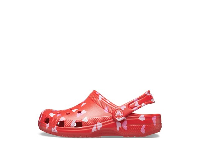 Crocs Classic Valentine's Day Clog - Kids' - Free Shipping | DSW