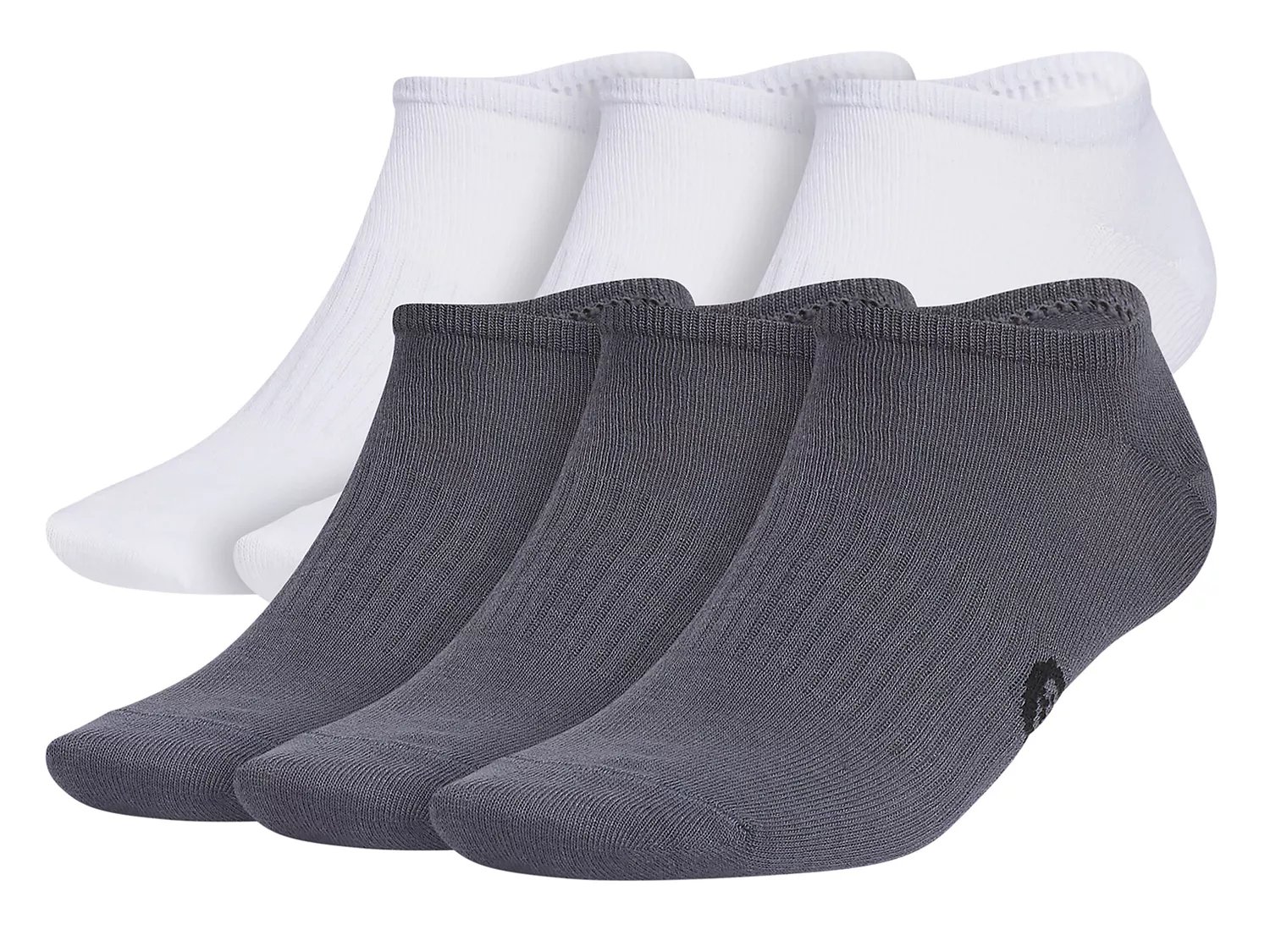 adidas Superlite Classic Men's No Show Socks - 6 Pack - Free Shipping | DSW