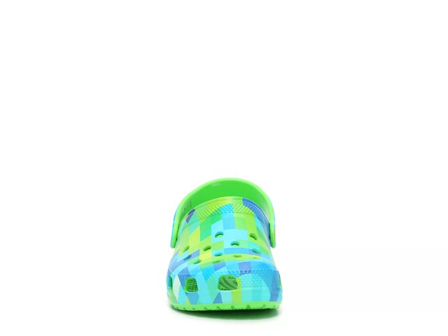 Crocs Classic Digi Block Clog - Kids' - Free Shipping | DSW