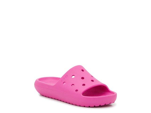 Crocs Classic Slide Sandal- Kids' - Free Shipping | DSW