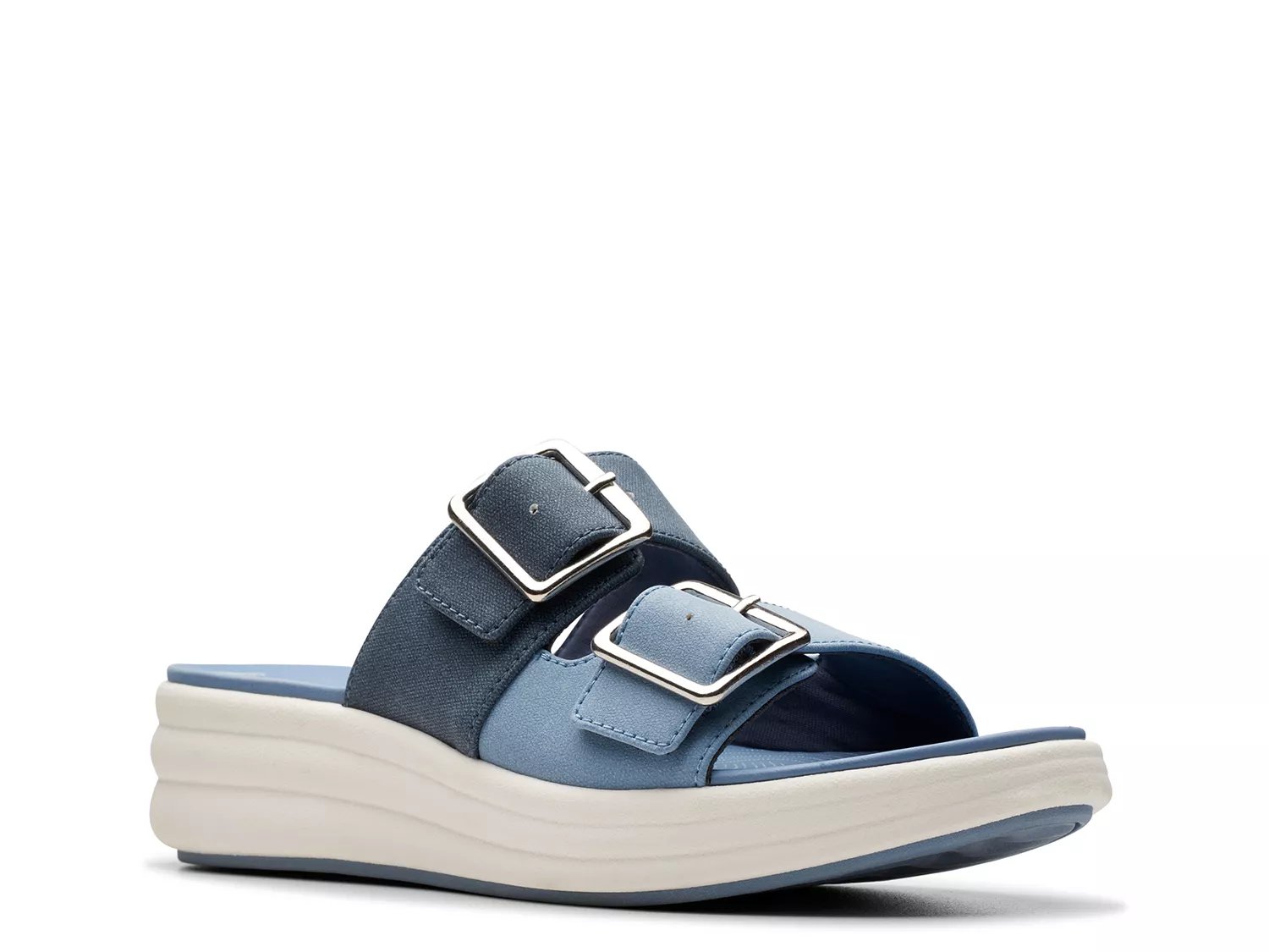 Clarks Cloudsteppers Drift Wedge Sandal - Free Shipping | DSW