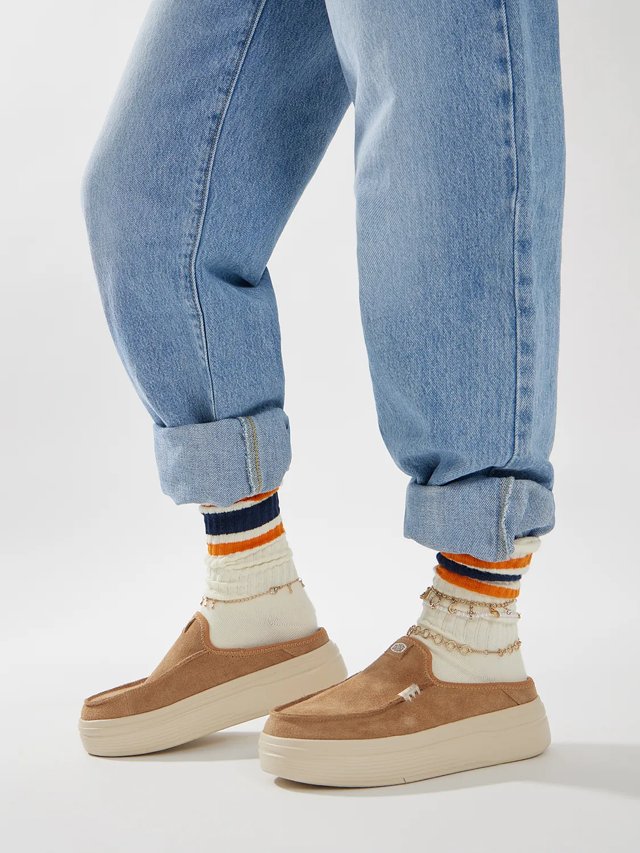 Hey Dude Austin Platform Clog - Women's - Free Shipping | DSW