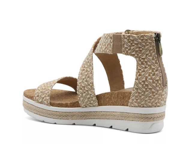 Adrienne Vittadini Capers Wedge Sandal - Free Shipping | DSW