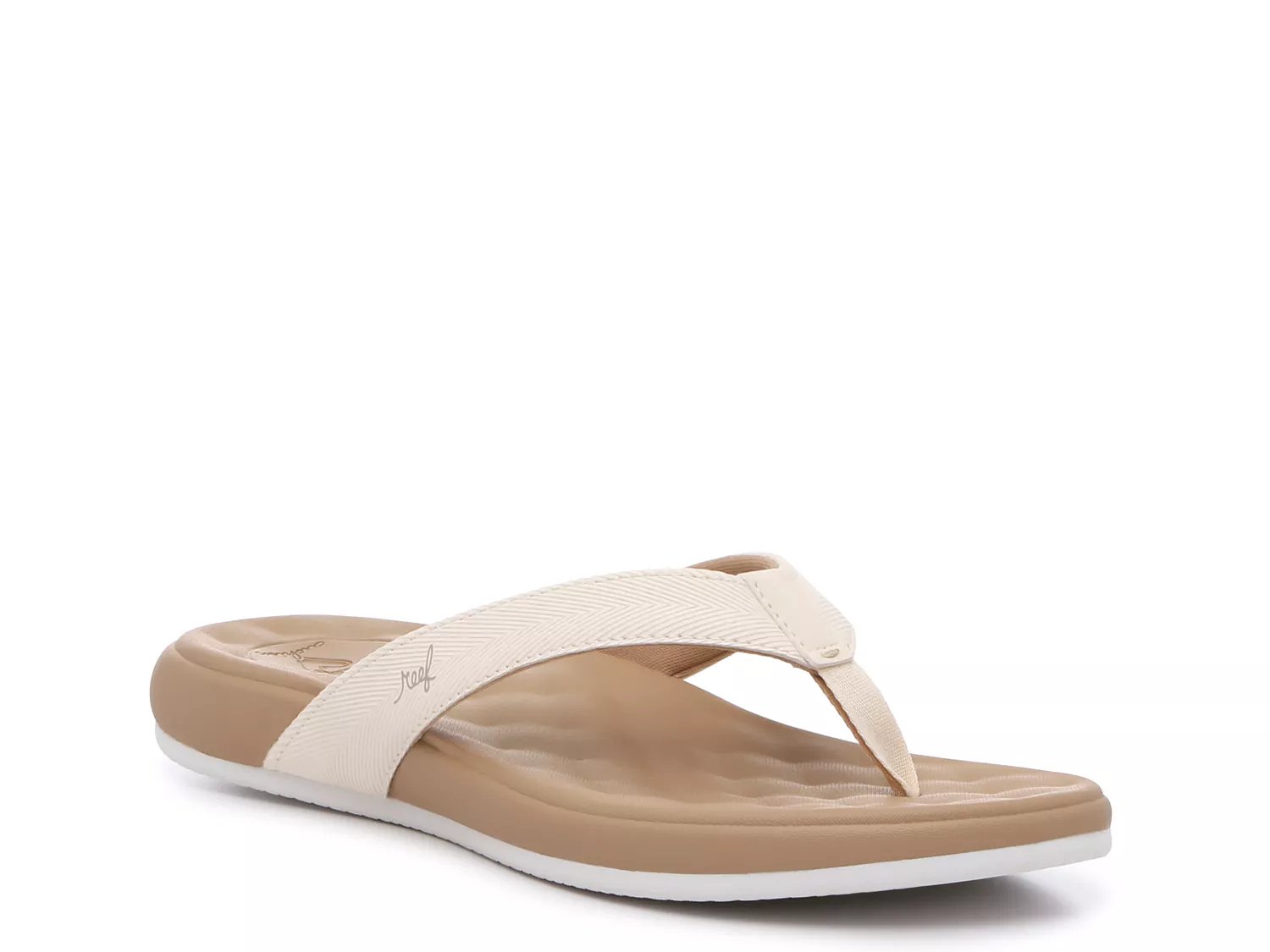 Reef Cushion Harmony Flip Flop Women s Off White Size 10 Sandals