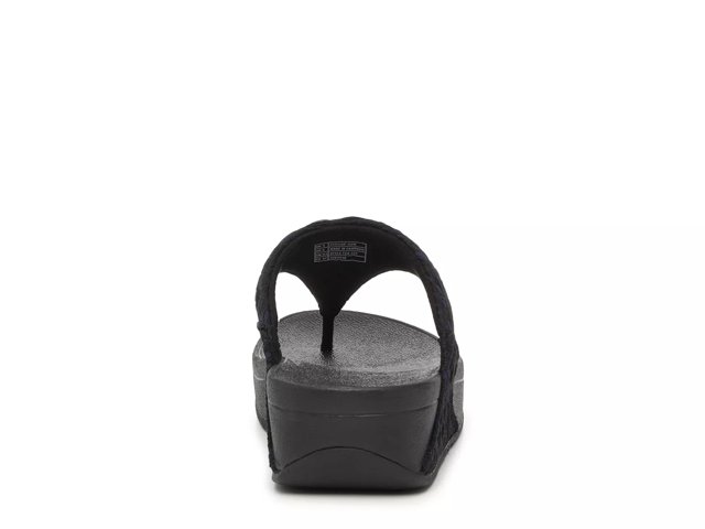 FitFlop Lulu Geo-Webbing Wedge Sandal - Free Shipping | DSW